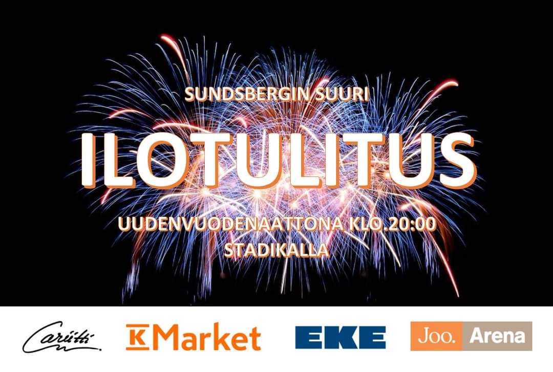 Asukasyhdistys toteuttaa perinteisen Sundsbergin uudenvuodenaaton ...